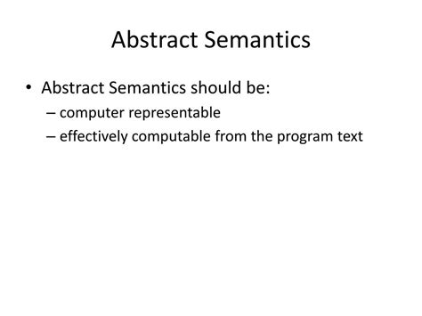 PPT Static Analysis With Abstract Interpretation PowerPoint Presentation ID