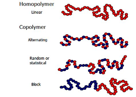 5 Representation Of The Homopolymer And Varieties Of Copolymers