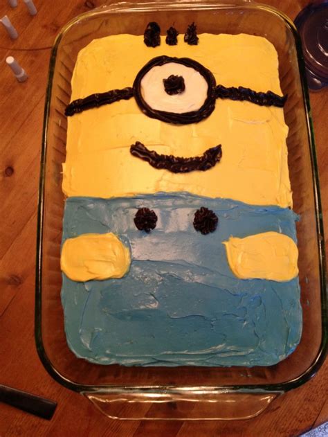 Minion Sheet Cake