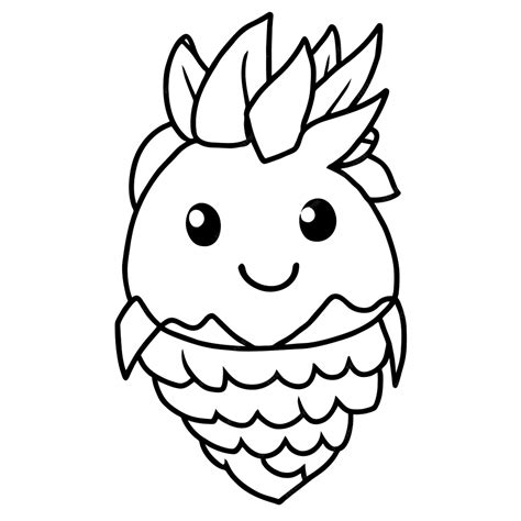 Cute Corn Vector Illustration Line Art Premium Ai Generated Vector