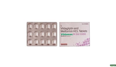 Buy Vildamac M 501000mg 15 Tablets Online At Best Price Wellness Forever
