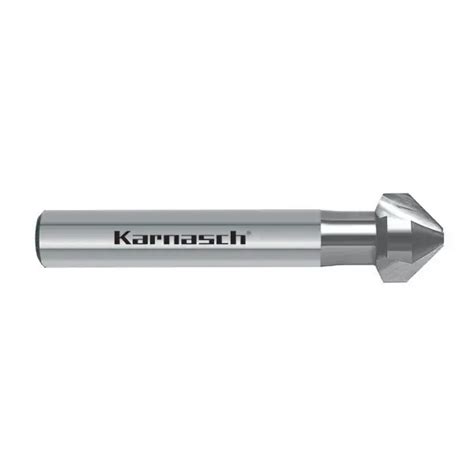 Karnasch Hss Xe Countersink 82 Degree 3 Flat Sided Shank Din 335