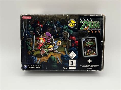 Zelda Four 4 Swords Adventures Bigbox Gamecube Ovp Gebraucht In St