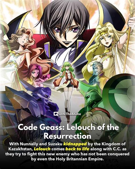 Complete Code Geass Watch Order