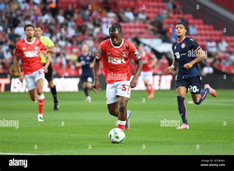 London England 12th Aug 2025 Ibrahim Fullah During The Carabao Cup Fixture Between Charlton