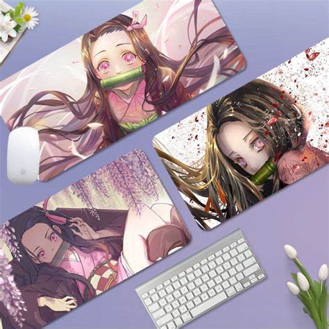 Kamado Nezuko Large Gaming Laptop Computer Desk Mat Mouse Pad Mouse Mat