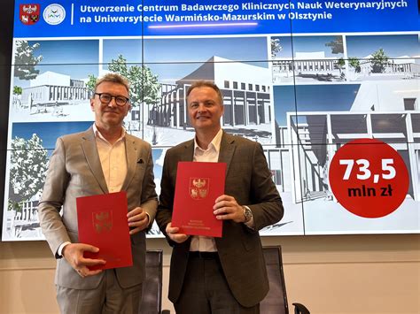 Na Uwm Powstanie Centrum Badawcze Klinicznych Nauk Weterynaryjnych