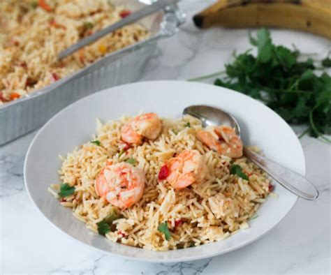 Coconut Fried Rice With Shrimp Sims Home Kitchen