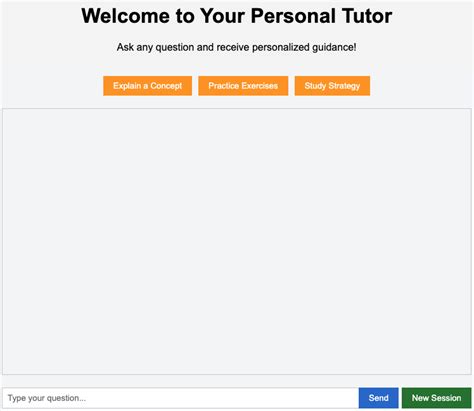 Styling The Personal Tutor Interface With Css In Express And Javascript