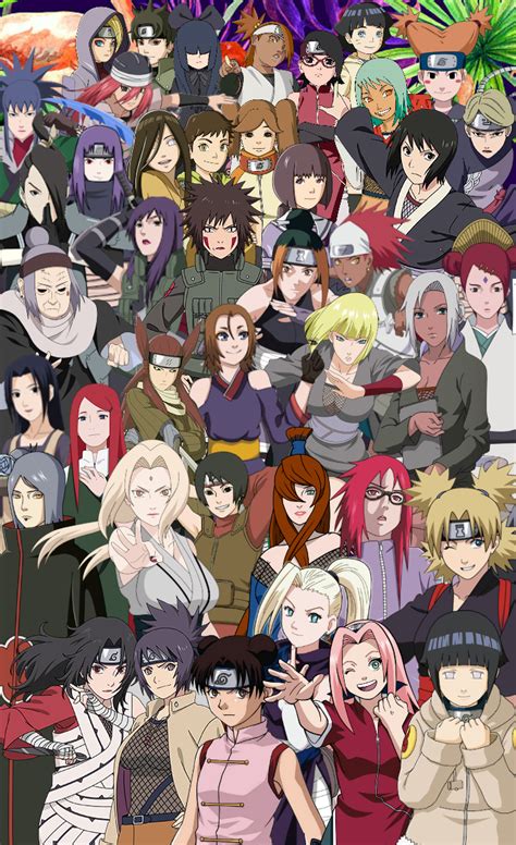 Naruto Girl Wallpapers Wallpaper Cave