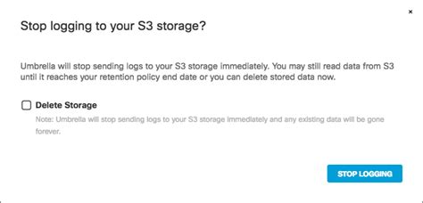 Stop Logging