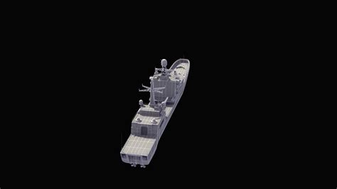 Ivan Gren Class Landing Ship 3d Model 199 Max 3dm 3ds Dae Dwg
