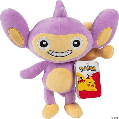 Pokémon 8 Aipom Plush Officially Licensed Generation 2 Figure