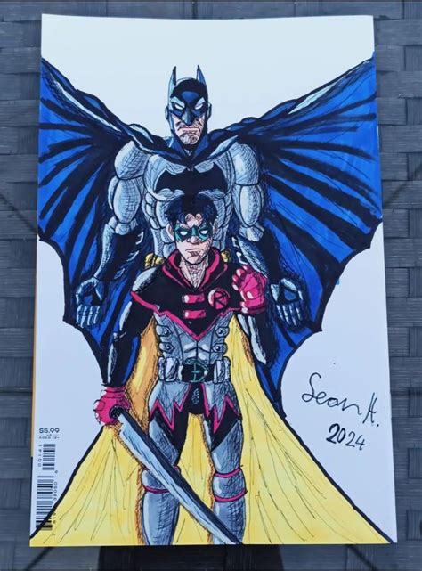 Batman Og Robin Tegninger