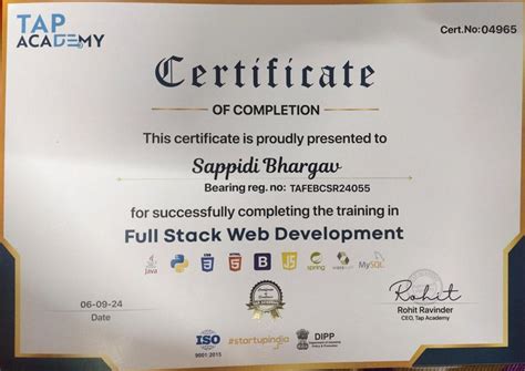 Bhargav Sappidi On Linkedin Fullstackdevelopment Webdevelopment