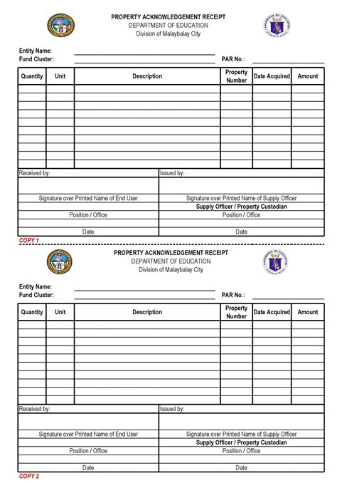 Receiving Copy Form Top Quality Shipping And Receiving Forms â€“