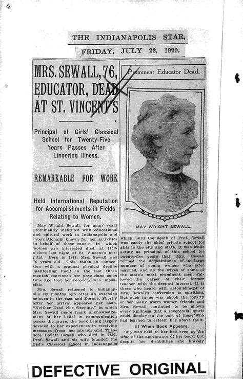 Ancestory Archives May Eliza Wright Sewall