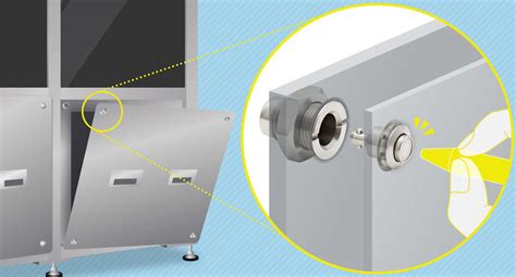 Stainless Steel Push Lock Fastener