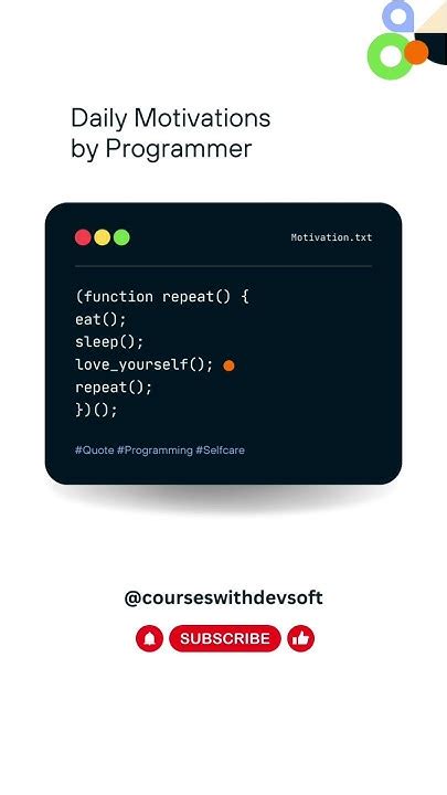 Daily Motivation By Programming Python Coding Javascript Cplus