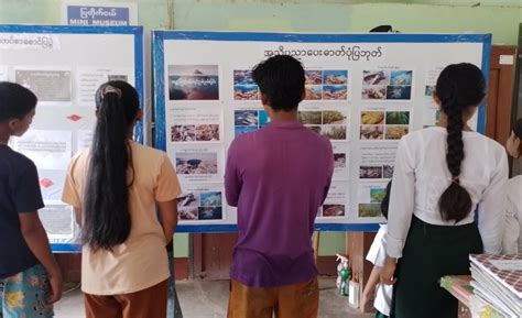 ကရသူရိမြို့၌ ပလတ်စတစ်ညစ်ညမ်းမှုကာကွယ်ရေး အသိပညာပေးနံရံကပ်စာ‌စောင်နှင့