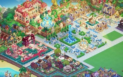 89 『 Crk Layouts 』 Ideas Kingdom City Cookie Run City Decor