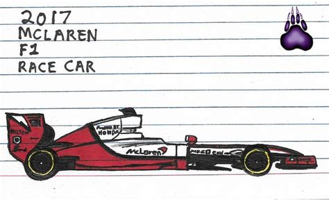 2017 Mclaren F1 Race Car Drawing Mclaren Drawing Easy Simple Mclaren