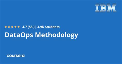 Dataops Methodology Coursera
