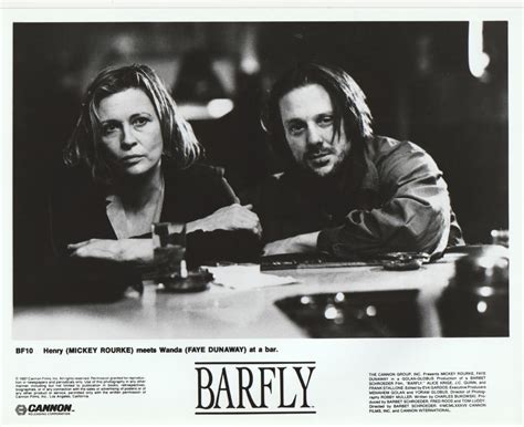 Official Barfly Promotional Photograph Henry And Wanda Meet The Buk Shop