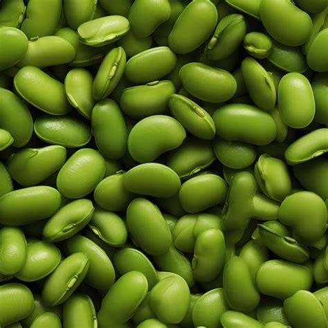 Fava Bean Pattern Ultra Realistic Premium Ai Generated Image