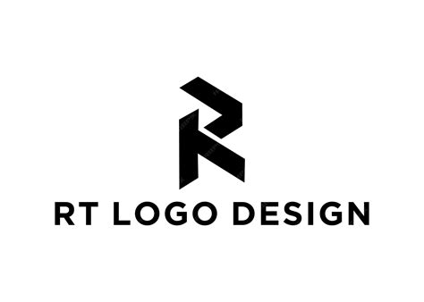 Premium Vector Rt Logo Design Vector Illustration