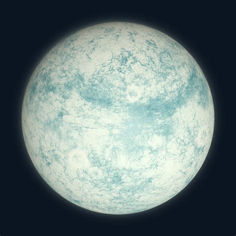 Frozen Alien Planet Cgtrader