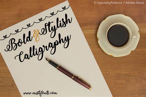 Bold And Stylish Calligraphy Font