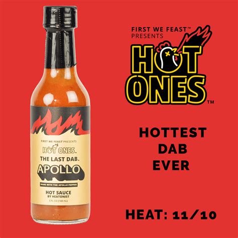 Last Dab Apollo Scoville Hot Ones The Last Dab Apollo Hot Sauce Beys