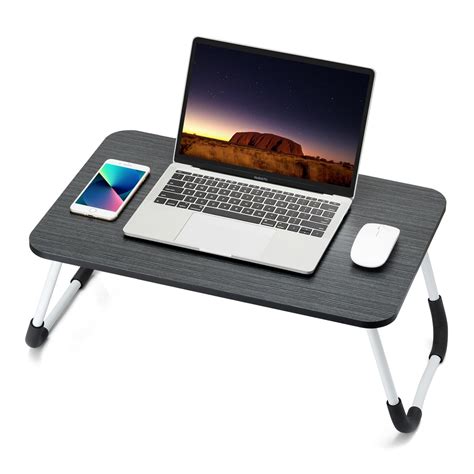 Ruxury Folding Lap Desk Laptop Stand Bed Desk Table Tray Breakfast