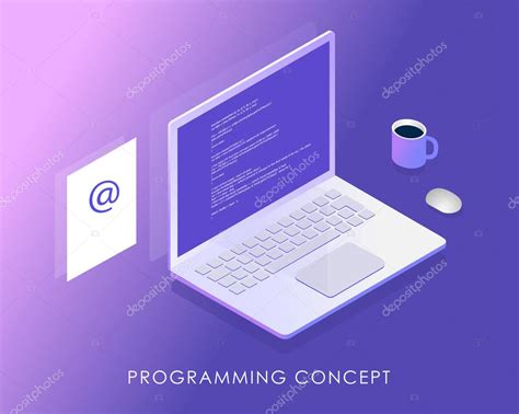 Desarrollo Y Programación De Software Código De Programa En La Pantalla Del Ordenador Portátil
