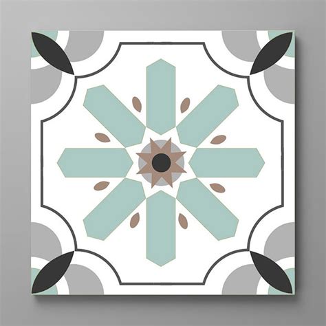 Stonehouse Studio Santana Olive Encaustic Effect Tiles