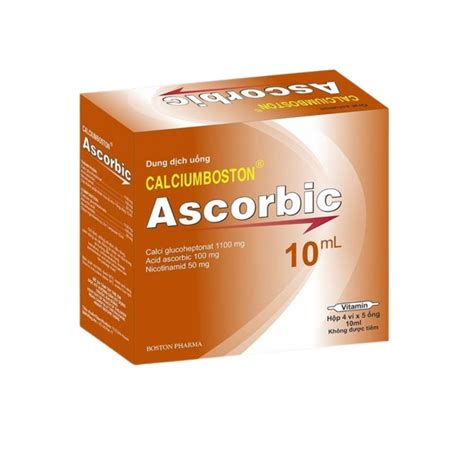 Calcium Boston Ascorbic 10ml Nhathuocyentrang