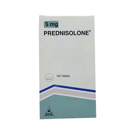 Prednisolone 5 Mg Tab 100 S