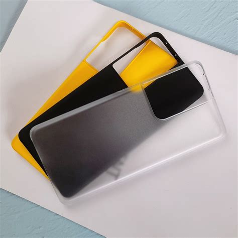 SAMSUNG Simple Ultra thin Matte HardเคสโทรศพทสาหรบSamsung Galaxy S S Plus Ultra FE G