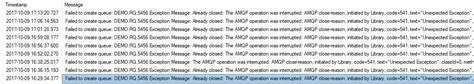 AMQP Operation Interrupted Issue Rabbitmq Rabbitmq Dotnet Client GitHub