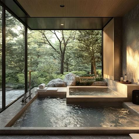 Onsen Bathhouse Architect House Bali House Spa Interior Design