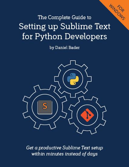 Setting Up Sublime Text For Python Development Dbader Org