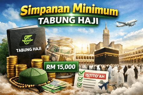 Simpanan Mininum Tabung Haji Rm15k Syarat Baharu Tunai Haji