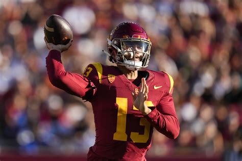 Usc Vs Nevada Preview Caleb Williams Turns Up The Pressure Los