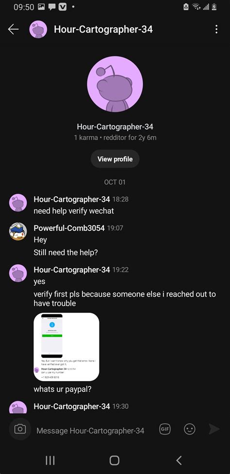 Wechat Verification Dm Me For Code Verification R Wechatqrscan
