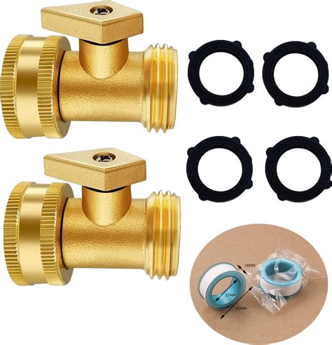 Hose Shutoff Valve Dolsrinksys Water Hose Shut Off Valve Heavy Duty 3