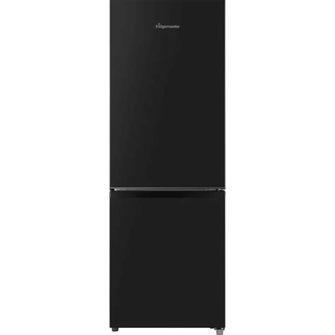 Fridgemaster Mc50165eb 143cm High 60 40 Small Fridge Freezer Black E Rated £249 At Ao