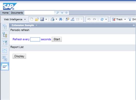 Auto Refresh Webi Report Every N Seconds Sap Community