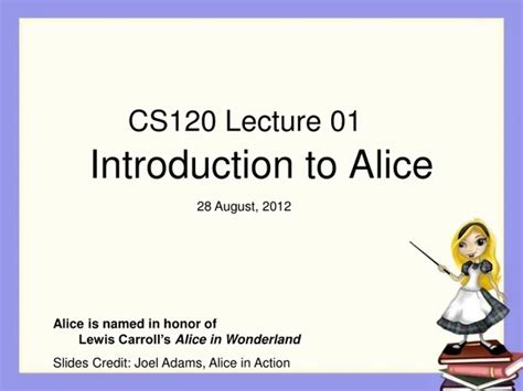 Ppt Introduction To Alice A Modern 3 D Programming Tool Powerpoint