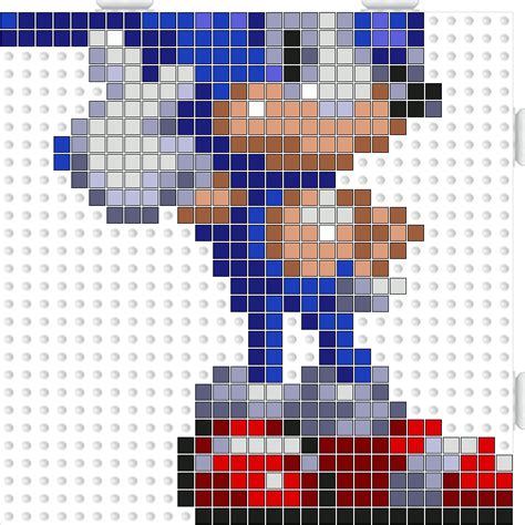 Hama Beads Sonic
